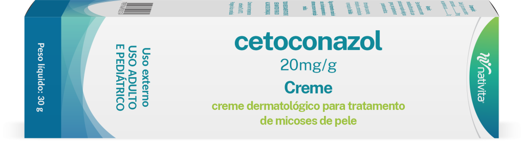Cetoconazol Creme Dermatológico - Nativita
