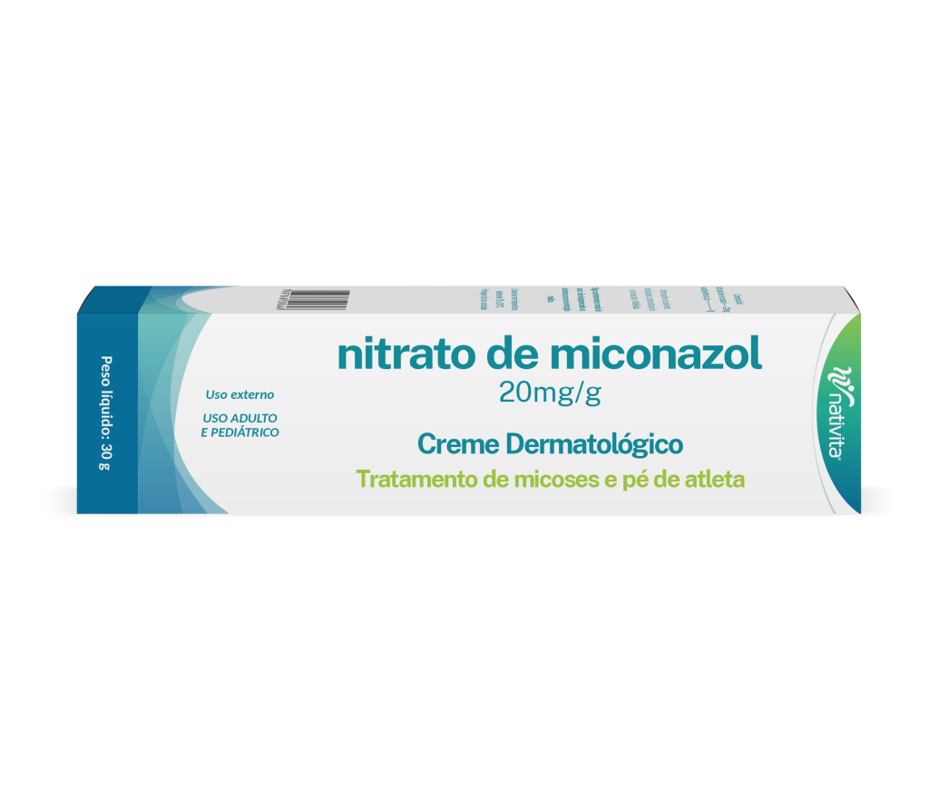 Nitrato de Miconazol Creme Dermatológico - Nativita